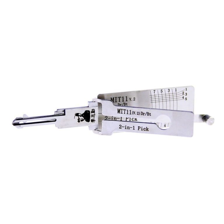 Classic Lishi HU87 HU133 2in1 Decoder and Pick for Nissan, Subaru ...