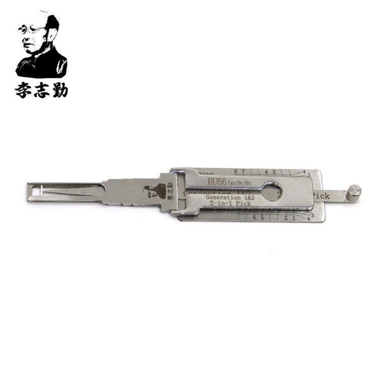 Classic Lishi HU66 (Single Lifter) 2-in-1 Decoder and Pick for VW, Audi ...