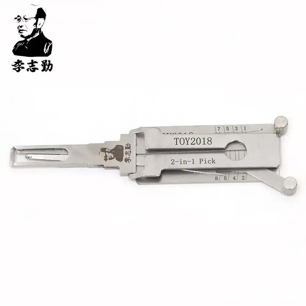 Classic Lishi TOY2018 2-in-1 Decoder and Pick for Toyota 2018 Keyway ...