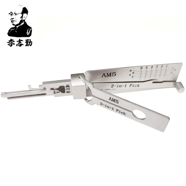 Classic Lishi AM5 2-in-1 Pick & Decoder for American Lock Padlocks ...