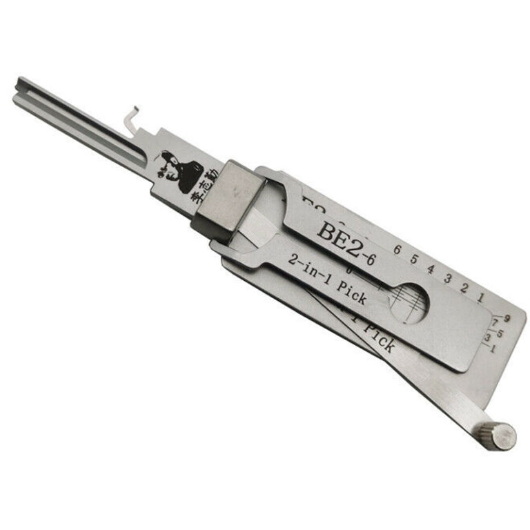 Classic Lishi SC1 2-in-1 Pick & Decoder for 5-Pin Schlage Keyway ...