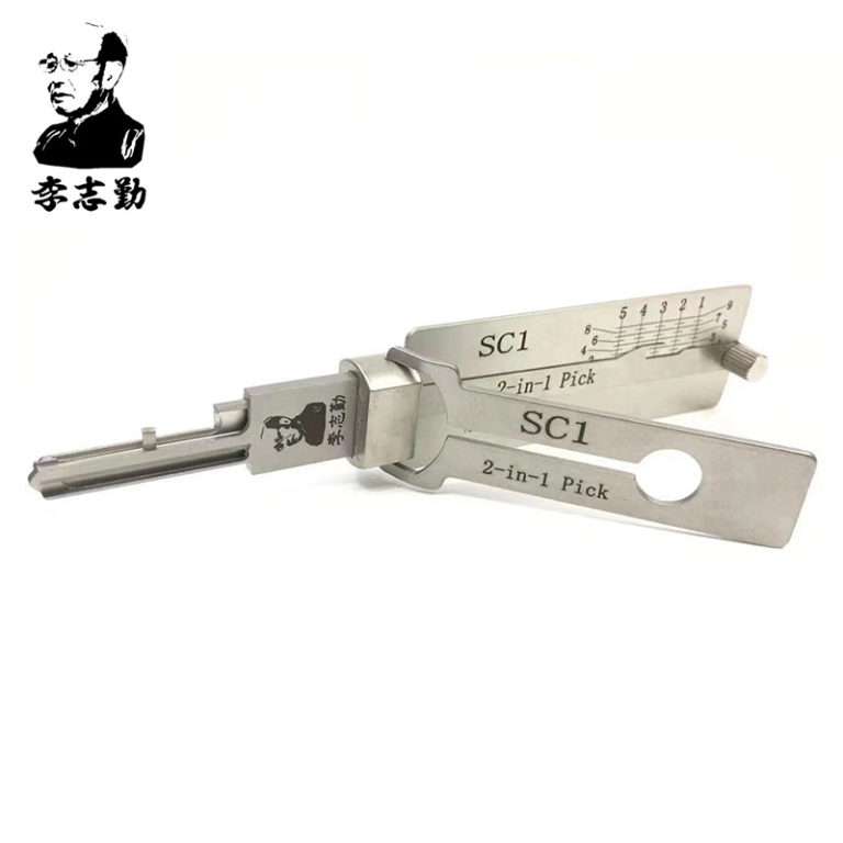 Classic Lishi SC1 2-in-1 Pick & Decoder for 5-Pin Schlage Keyway ...