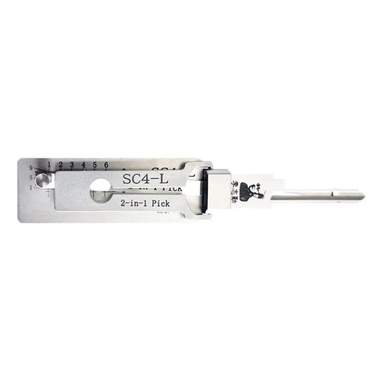 Classic Lishi SC1 2-in-1 Pick & Decoder for 5-Pin Schlage Keyway ...