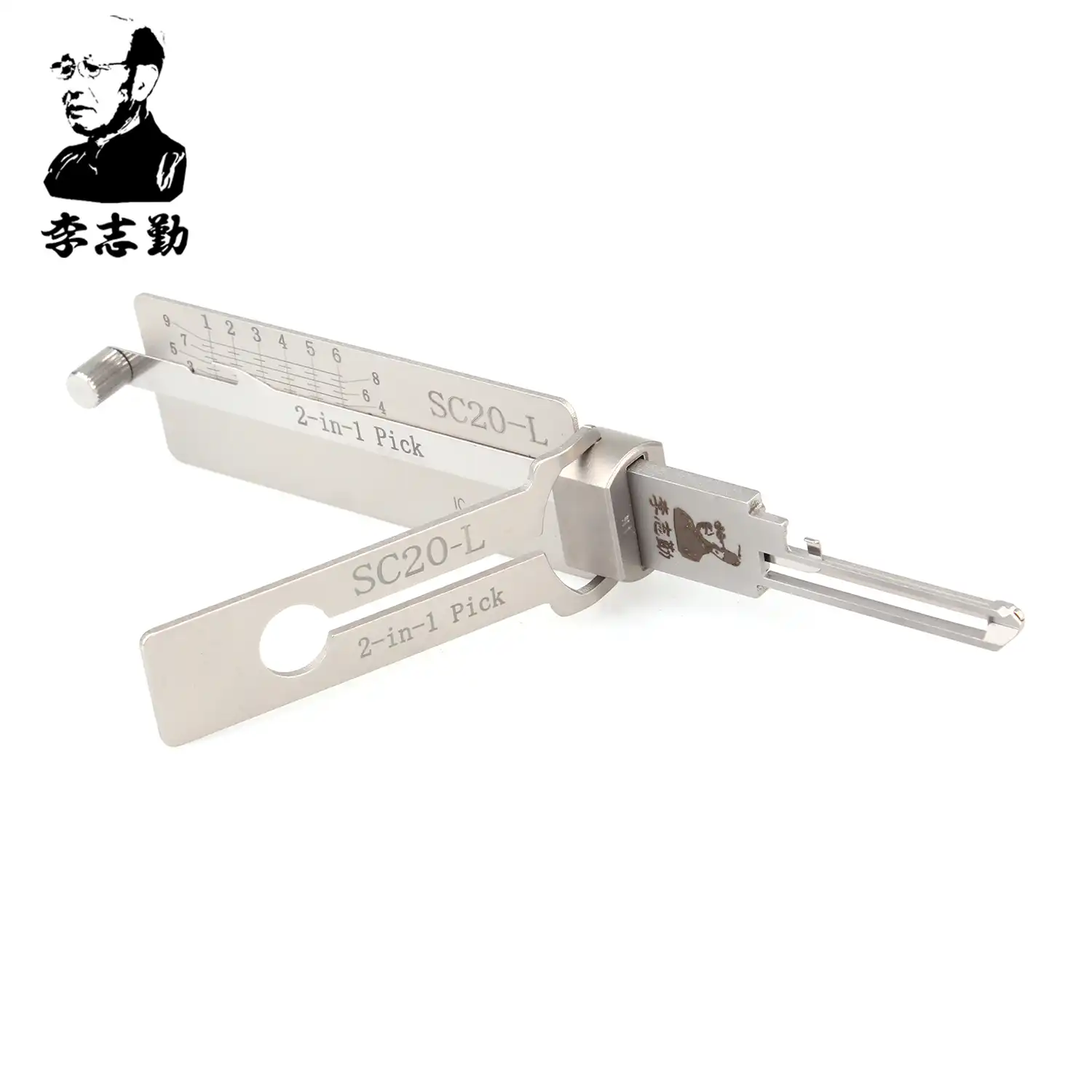 Classic Lishi SC20-L (Reverse Handing) 2-in-1 Pick & Decoder for ...